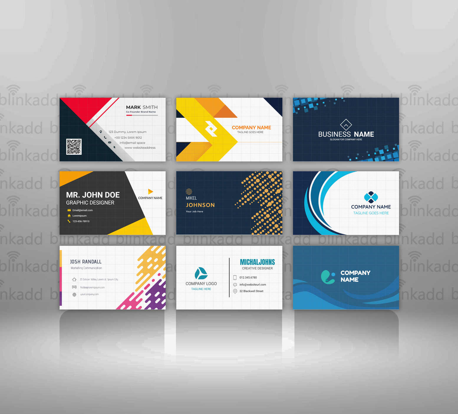 Custom Design Smart Business Card - BlinkAdd Custom Design Smart Business Card - BlinkAdd